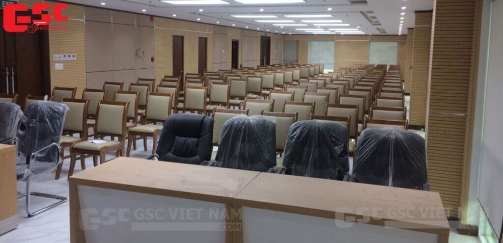 Dự án ghế hội trường tại ngân hàng Vietcombank TPHCM